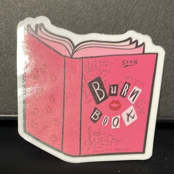 Design | Burn Book Mean Girls Sticker | Poshmark